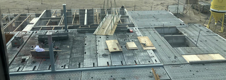 Verwerking breedplaatvloer - Dycore