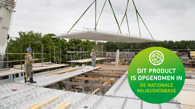 Dycore vloeren opgenomen in de Nationale MilieuDatabase - Dycore